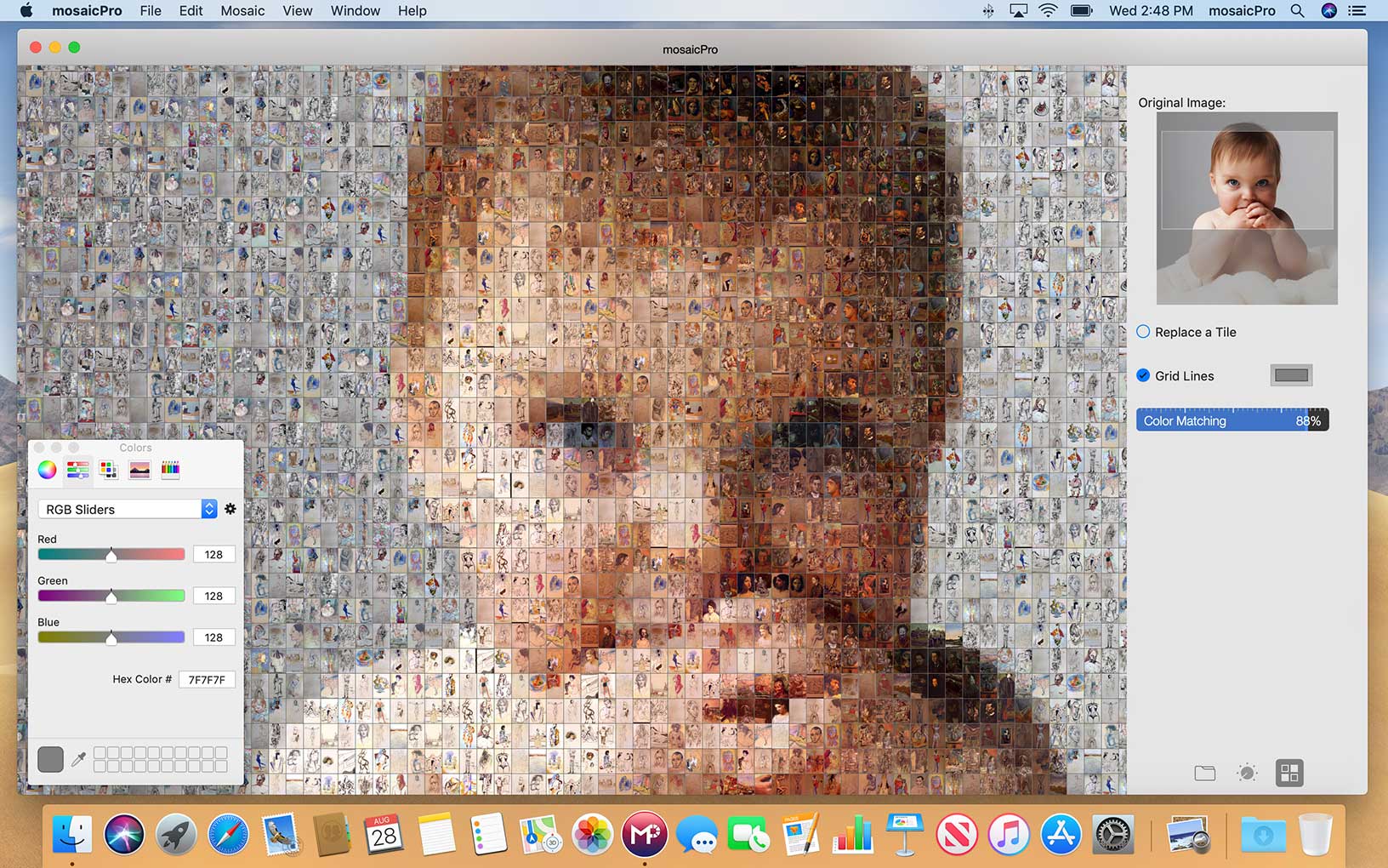 mosaicPro - Photo Mosaic app for Creative Pros